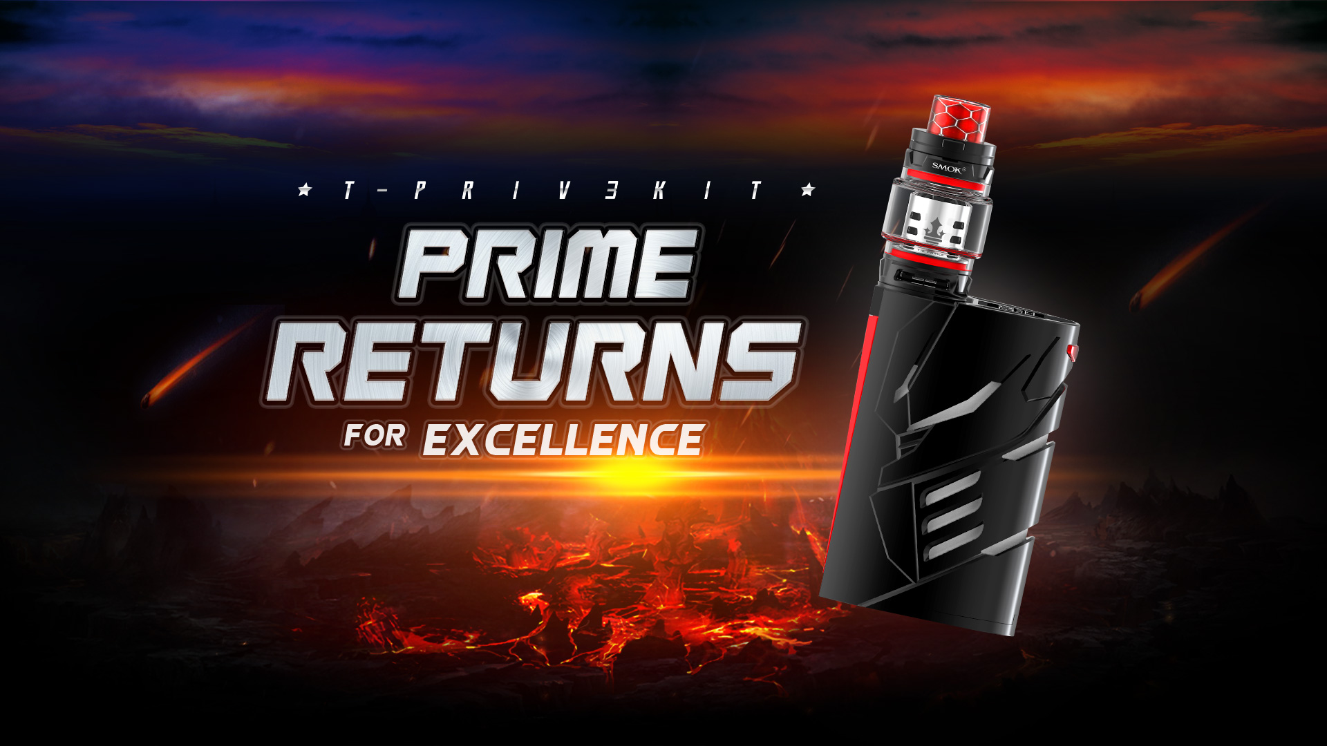 SMOK T-PRIV 3 Kit 300W with TFV12 Prince - Vape Bazaar