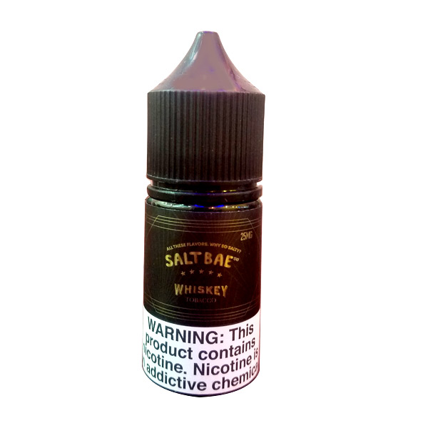 SaltBae Whiskey Tobacco 30ml (25 , 50) mg - Vape Bazaar