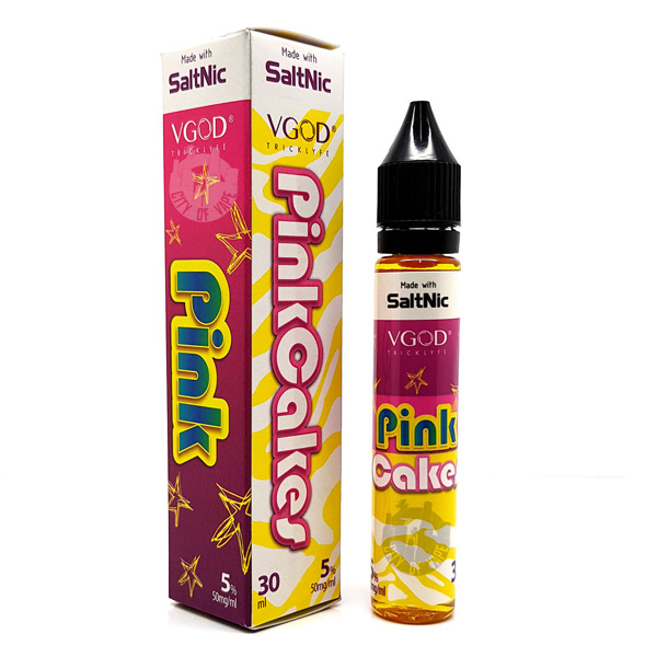 VGOD SaltNic - Pink Cake - 30ml (25 , 50) mg - Vape Bazaar