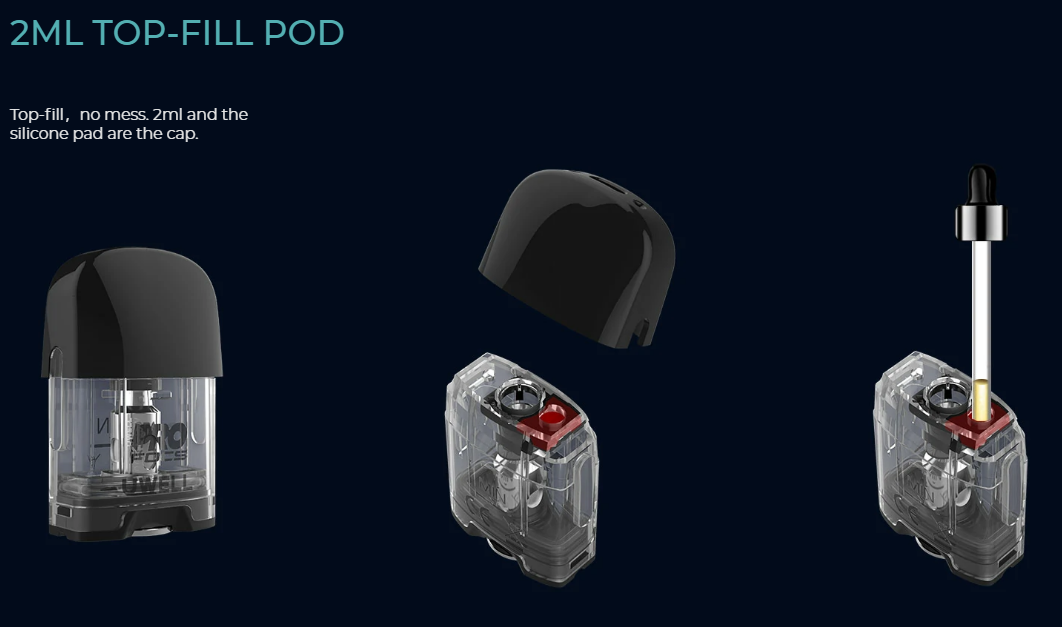 Uwell Caliburn KOKO Prime Vision 18W Pod System Kit 690mah 2ml ...