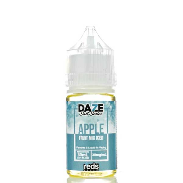 7 Daze Salt – ICED Reds Apple Fruit Mix 30ml (30, 50 mg) - Vape Bazaar