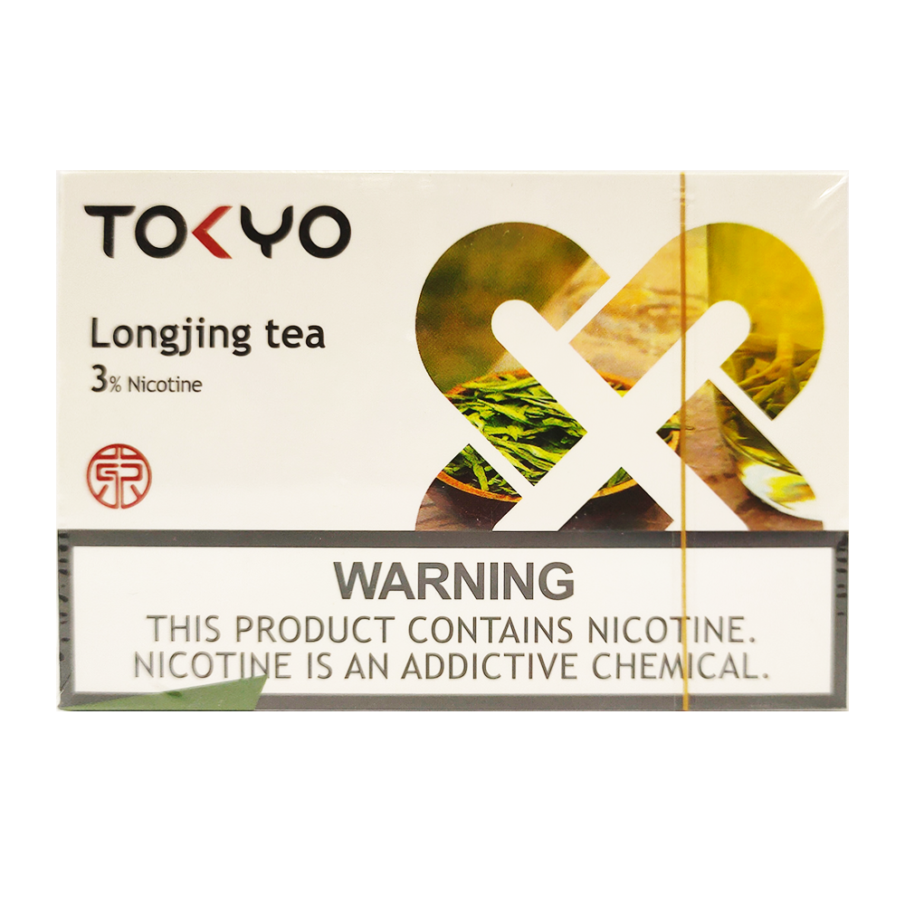 Tokyo Phantom Prefilled Pod Longjing Tea – 3% Nicotine - Vape Bazaar