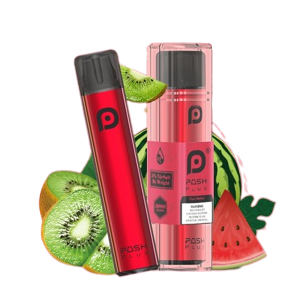 POSH PLUS – Kiwi Melon 3000 Puffs - Vape Bazaar