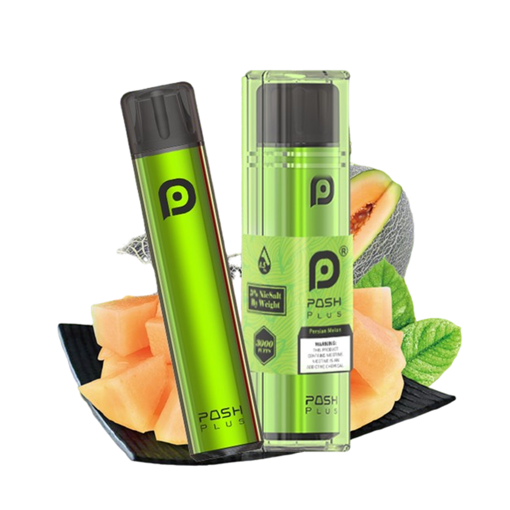 POSH PLUS – Persian Melon 3000 Puffs - Vape Bazaar