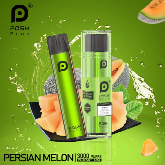 POSH PLUS – Persian Melon 3000 Puffs - Vape Bazaar
