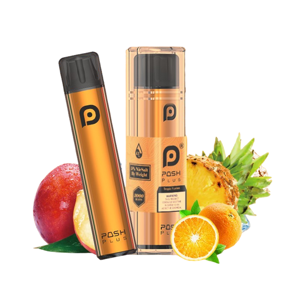 POSH PLUS – Tropic Fusion 3000 Puffs - Vape Bazaar