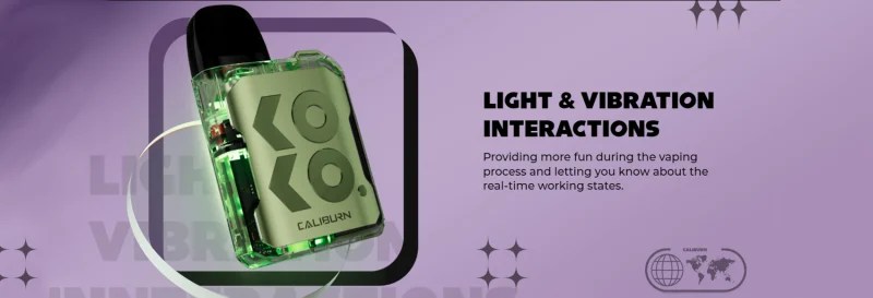 UWELL CALIBURN GK2 (VISION) 18W POD KIT - Vape Bazaar